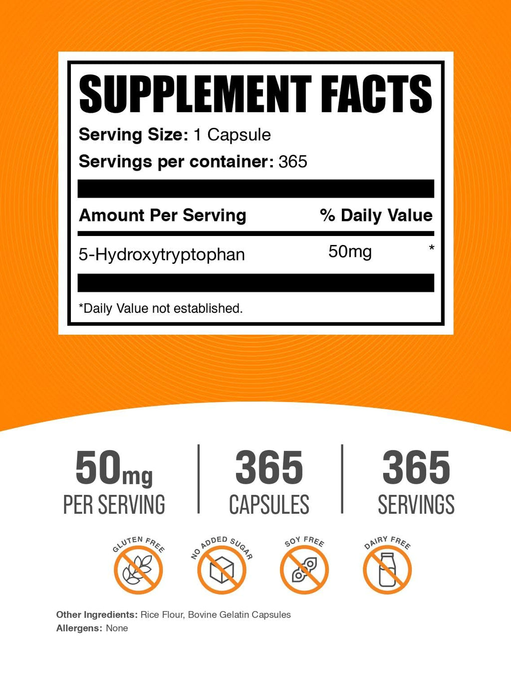 natural sleep aid 5-HTP supplement