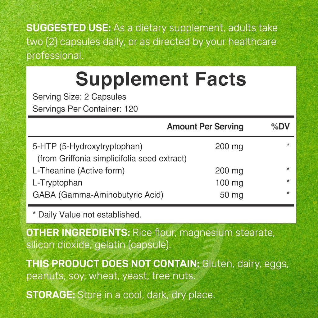 natural sleep aid 5-HTP supplement