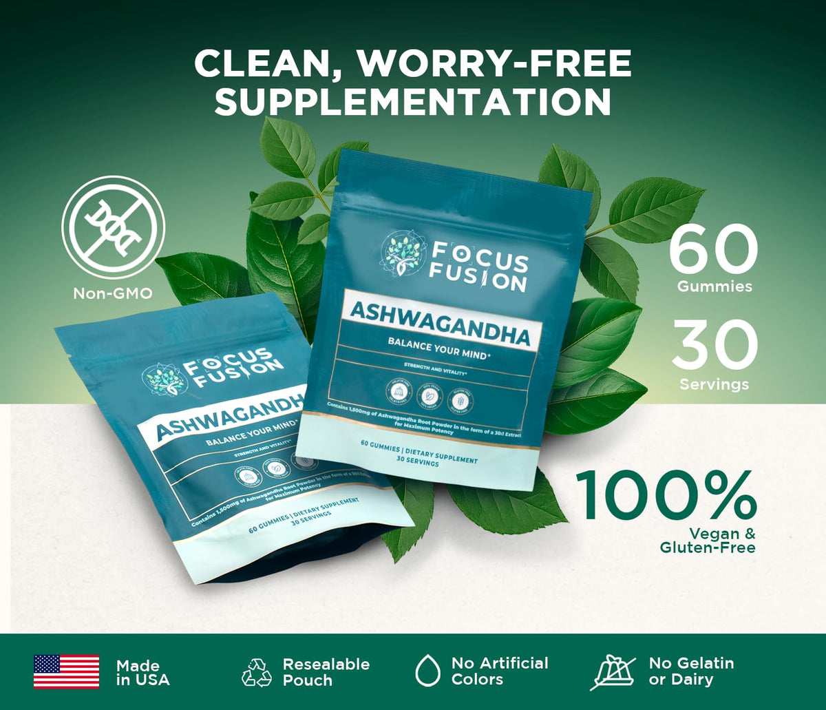 Natural sleep aid Ashwagandha gummies