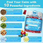 Natural sleep aid Ashwagandha gummies