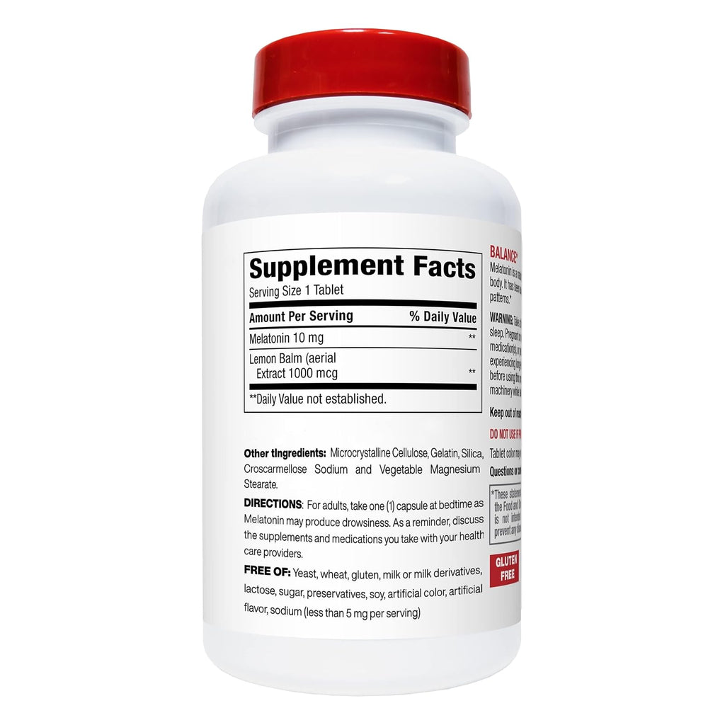 Natural sleep aid capsules by Leader