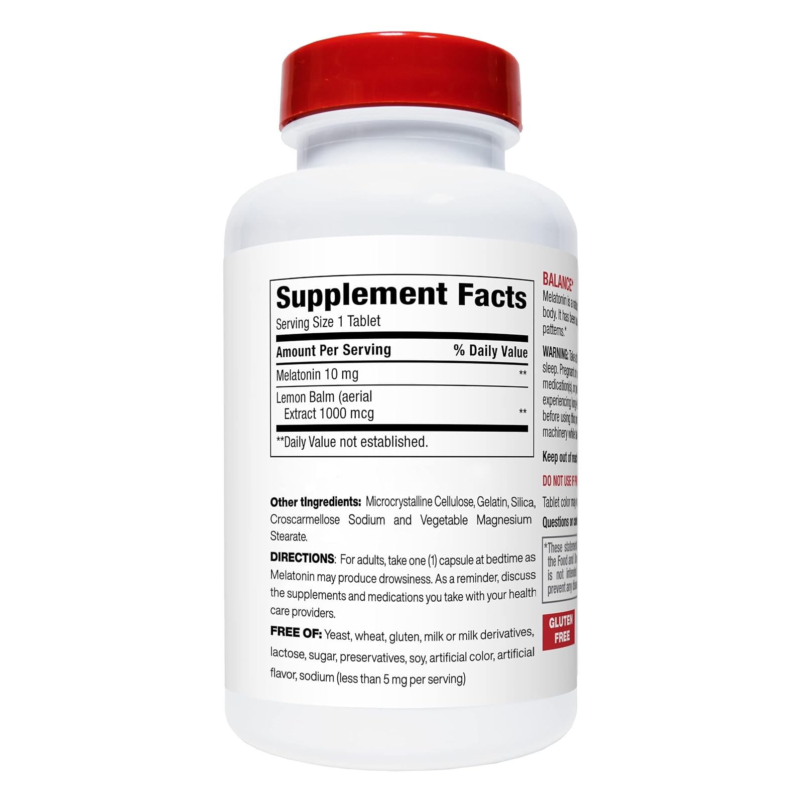 Natural sleep aid capsules by Leader