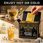 natural sleep aid chamomile tea