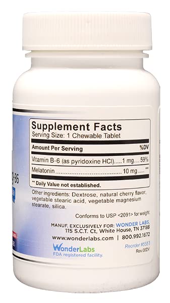 natural sleep aid chewable melatonin