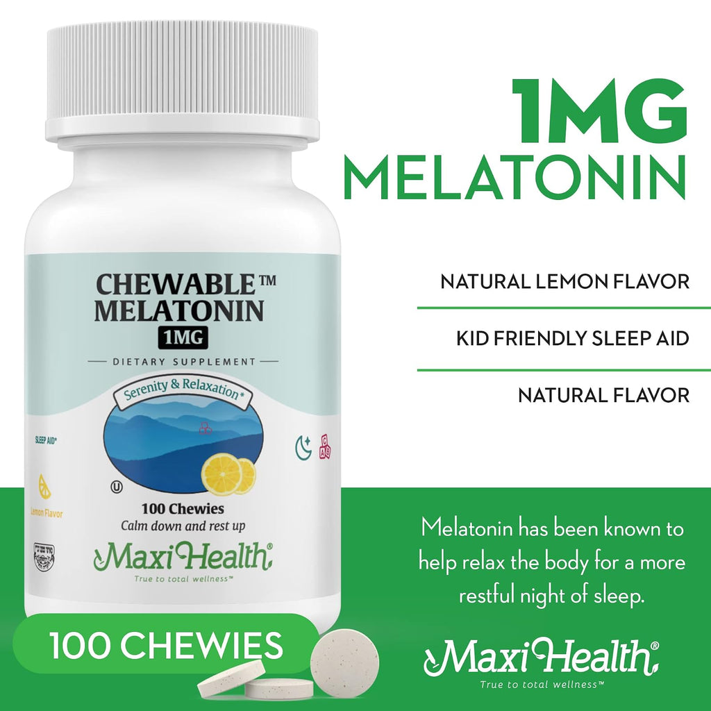 natural sleep aid chewable tablets