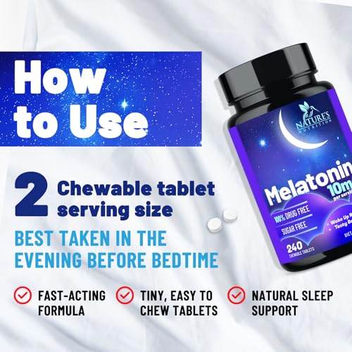 natural sleep aid chewable tablets