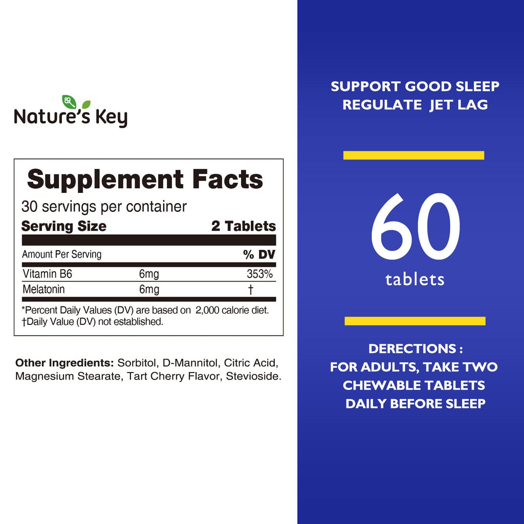 natural sleep aid chewable tablets