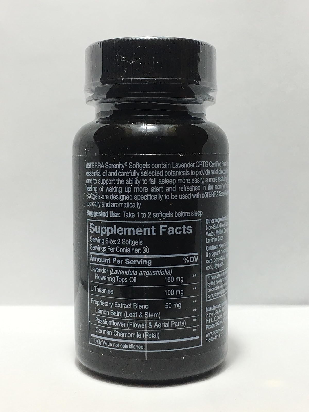 natural sleep aid doTERRA Serenity