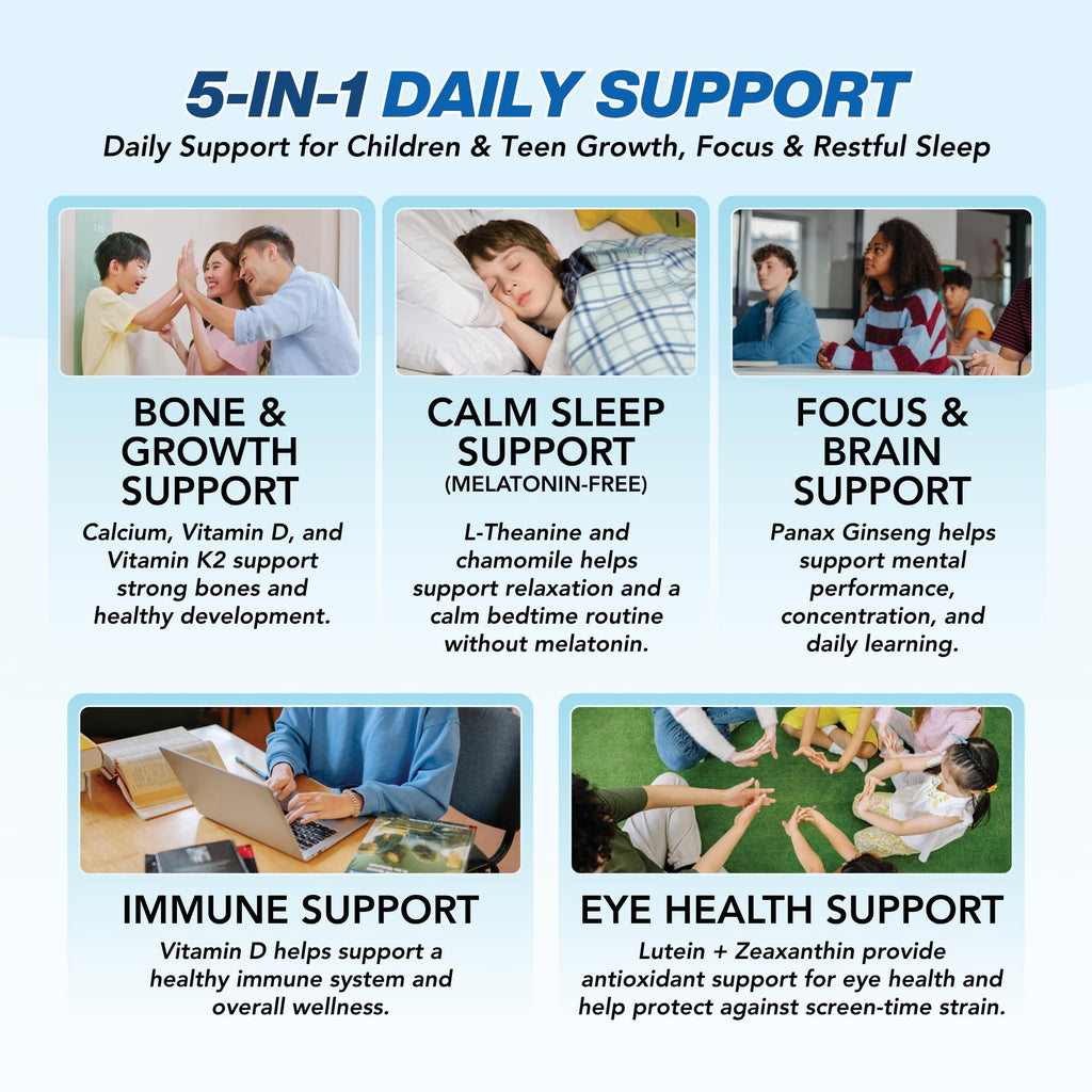Natural sleep aid for adolescents