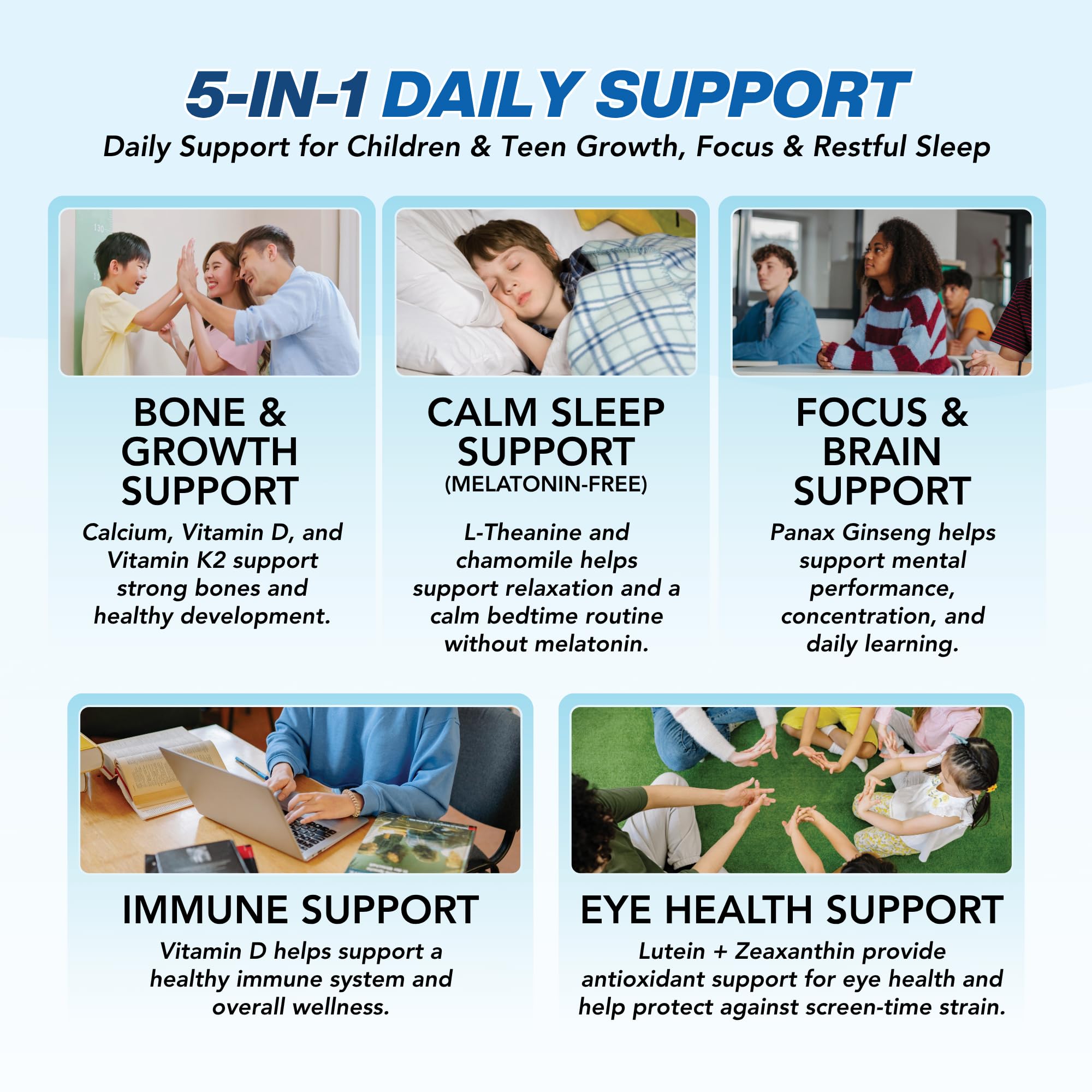 Natural sleep aid for adolescents