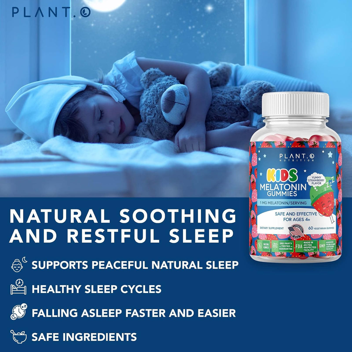 Natural sleep aid for children