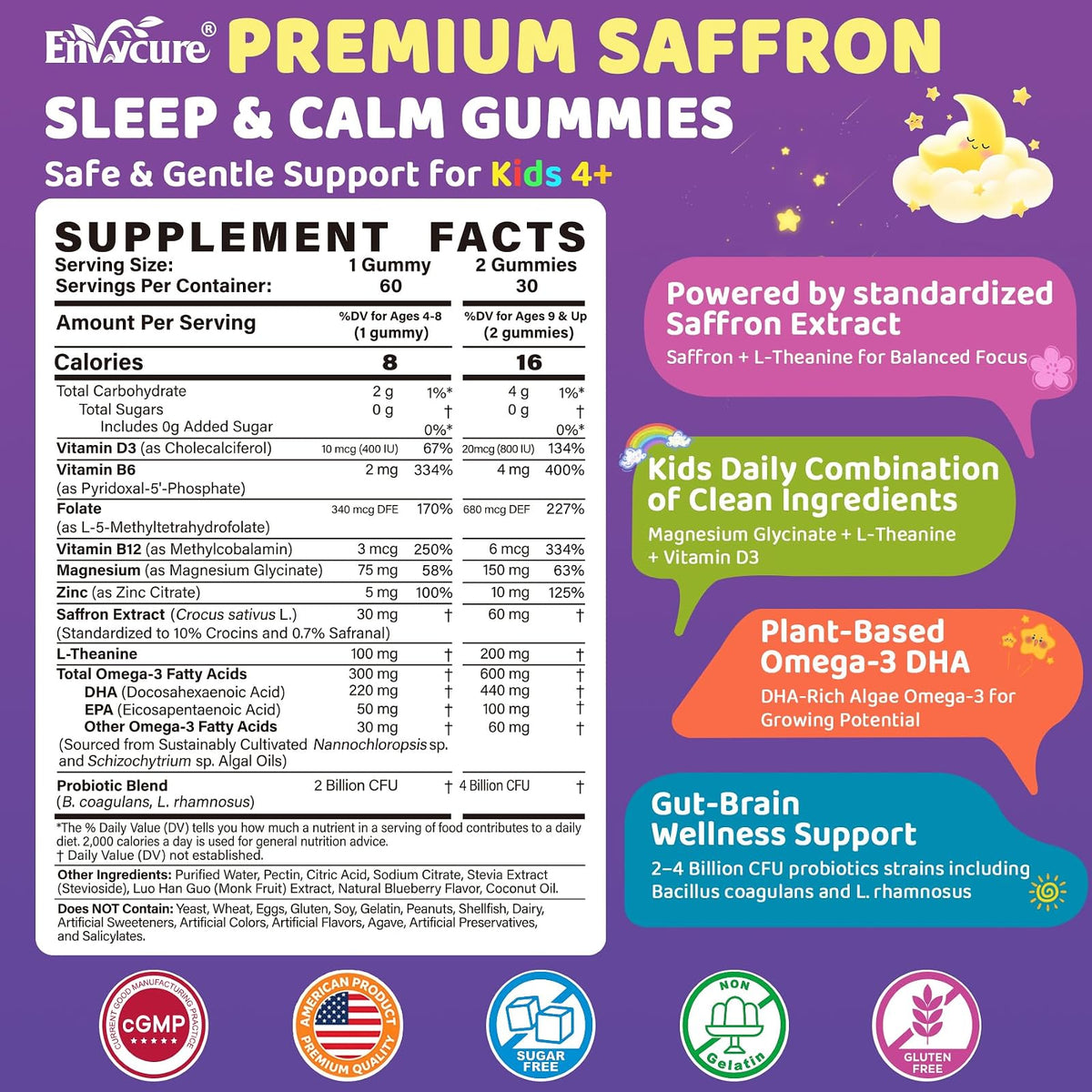 Natural sleep aid for children