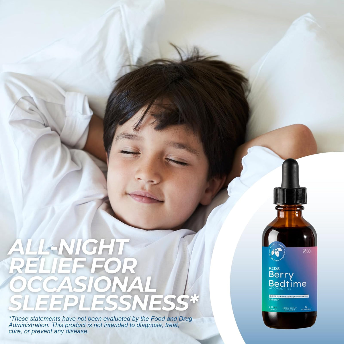 Natural sleep aid for children
