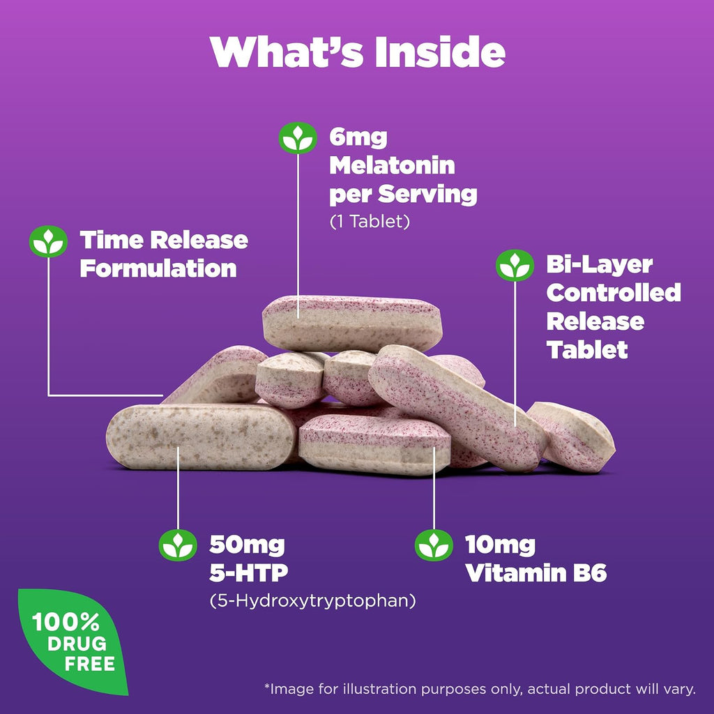 Natural sleep aid for improved relaxation