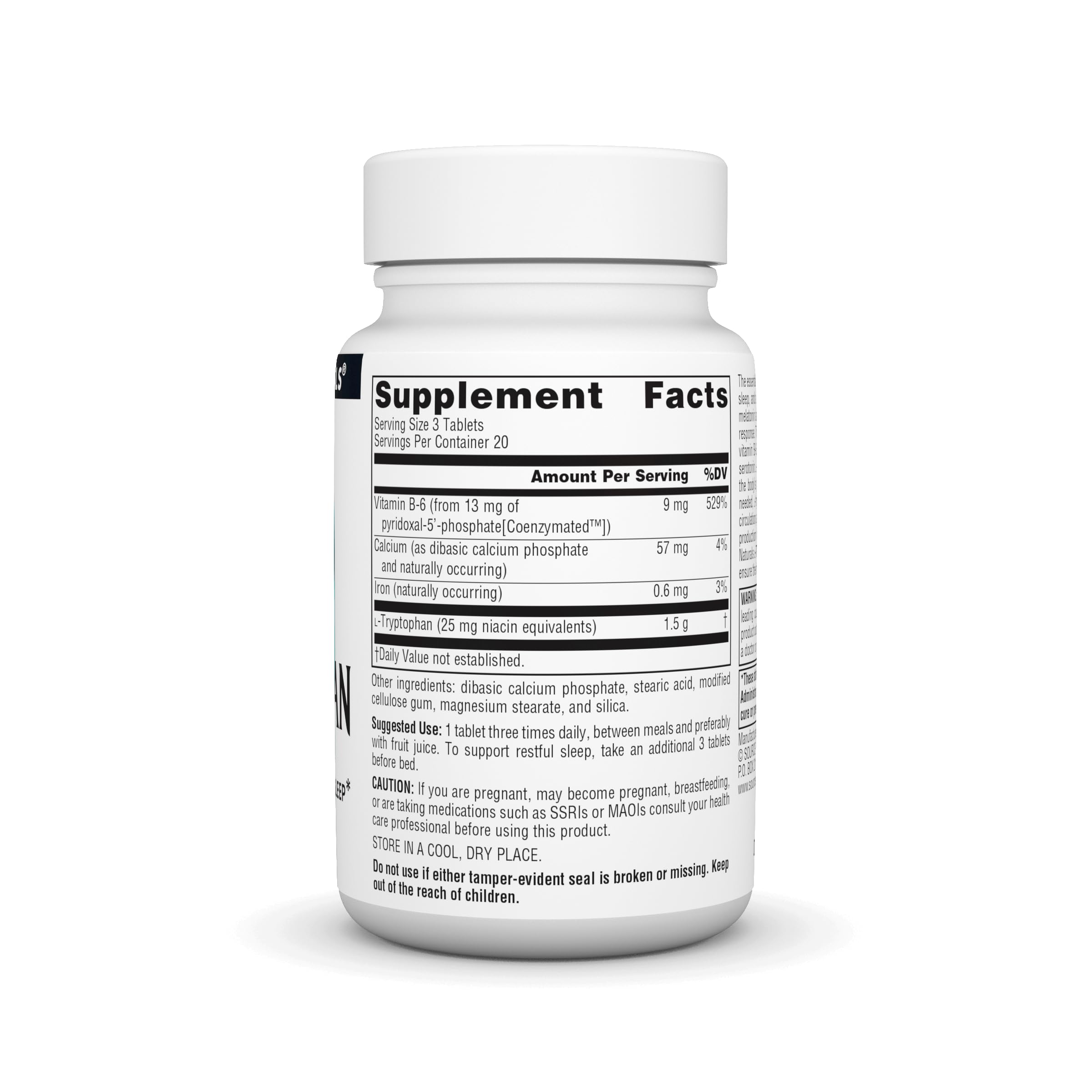 Natural sleep aid for reduced snoring