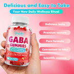 Natural sleep aid GABA gummies