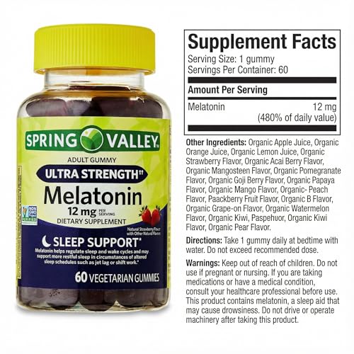 Natural sleep aid gummies 60 count