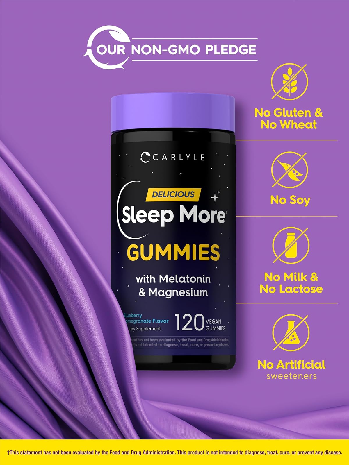 Natural sleep aid gummies for adults