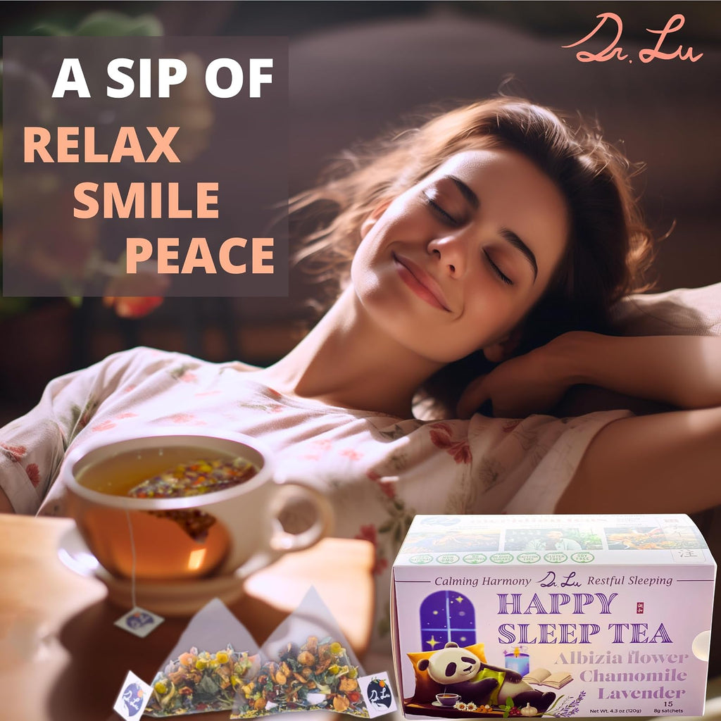 natural sleep aid herbal tea blend