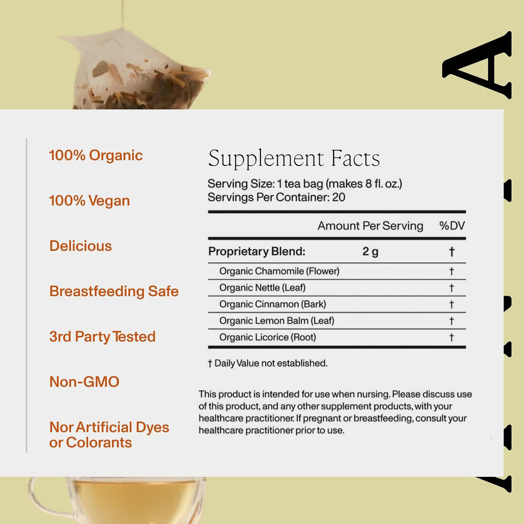 Natural sleep aid herbal tea