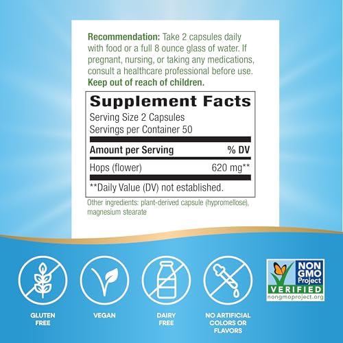 natural sleep aid Hops supplement