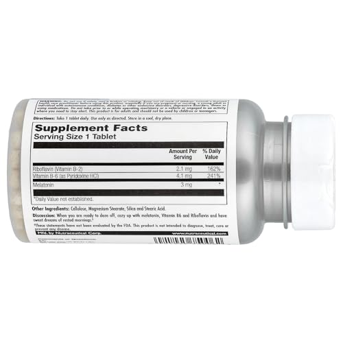 natural sleep aid KAL melatonin tablets