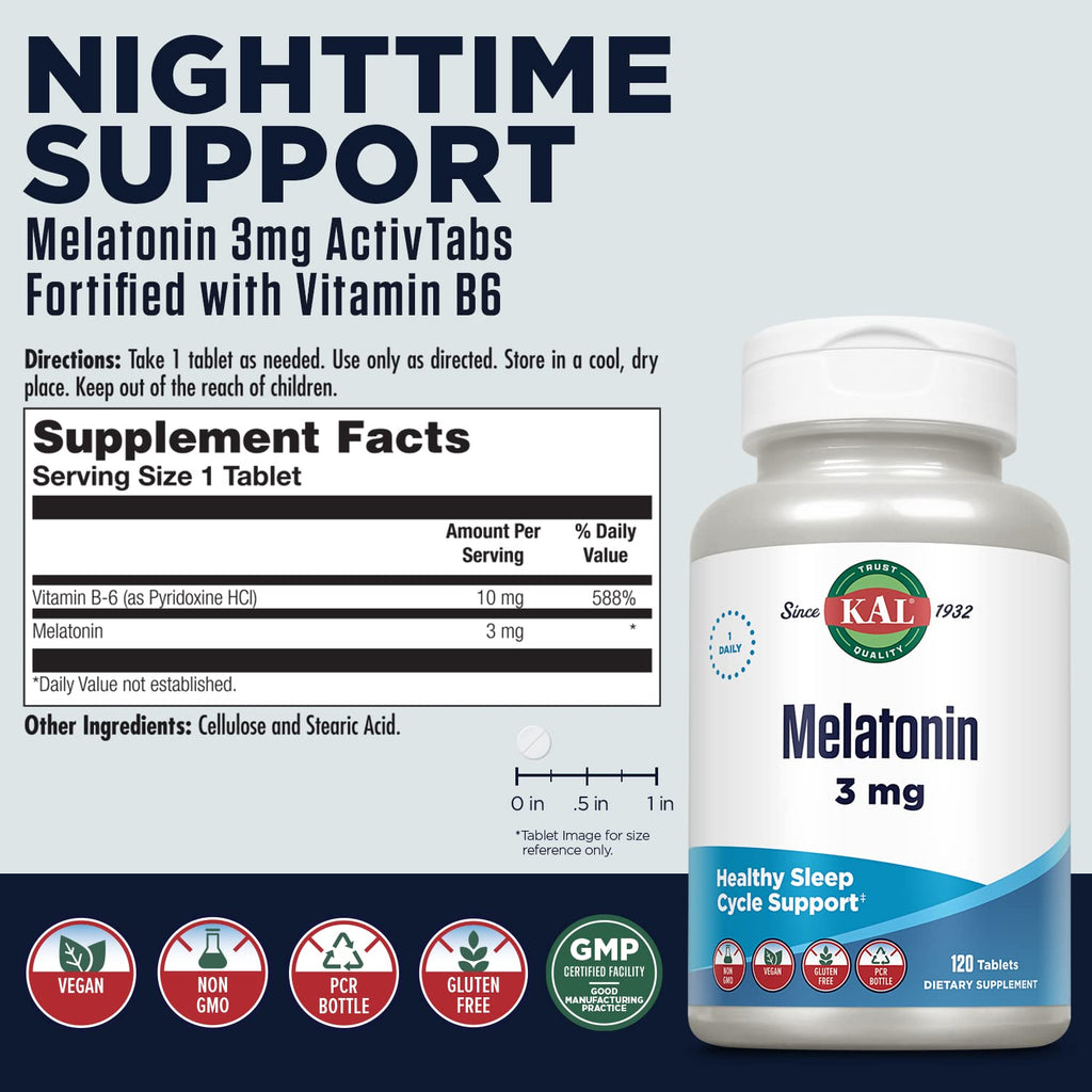 natural sleep aid KAL Melatonin