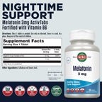 natural sleep aid KAL Melatonin