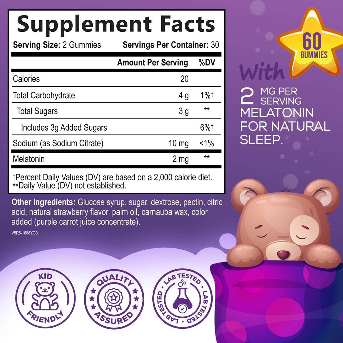 natural sleep aid kids gummies