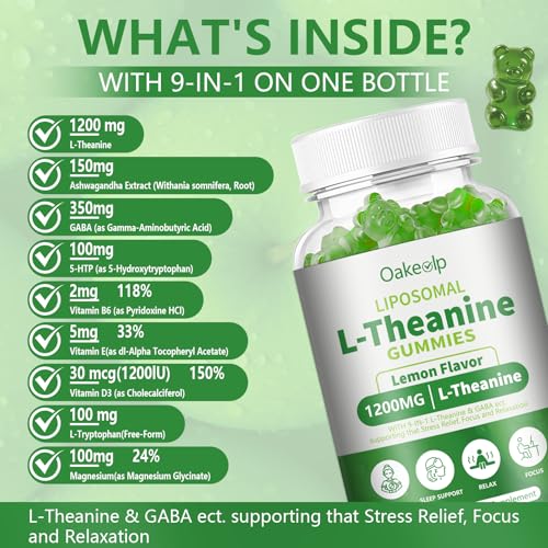 natural sleep aid l-theanine gummies