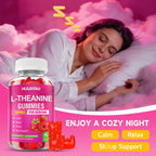 Natural sleep aid L-Theanine gummies