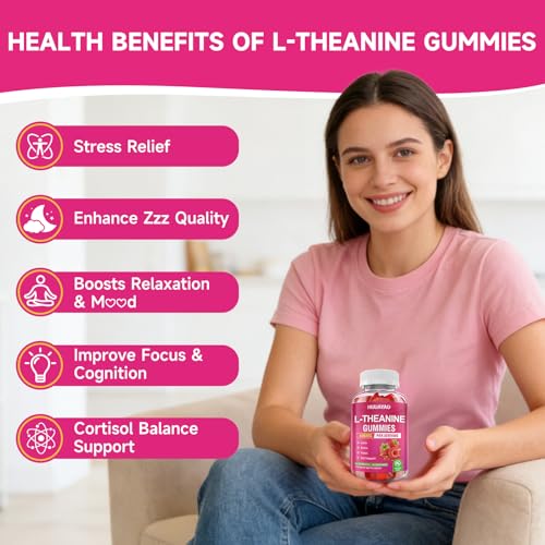 Natural sleep aid L-Theanine gummies