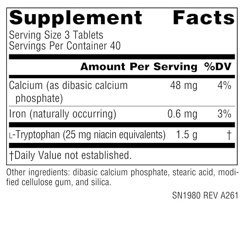 natural sleep aid L-Tryptophan supplement
