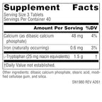 natural sleep aid L-Tryptophan supplement