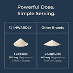 Natural sleep aid magnesium capsules