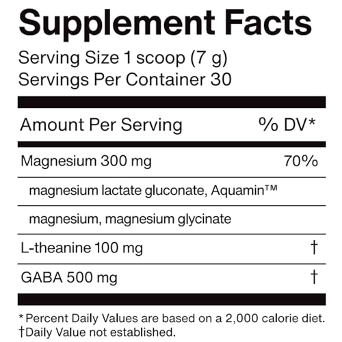 natural sleep aid magnesium drink mix
