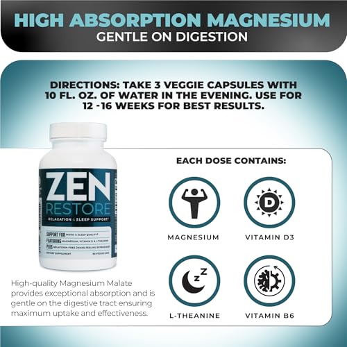 Natural sleep aid magnesium formula