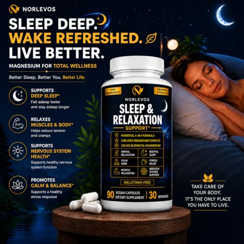 Natural sleep aid Magnesium Glycinate