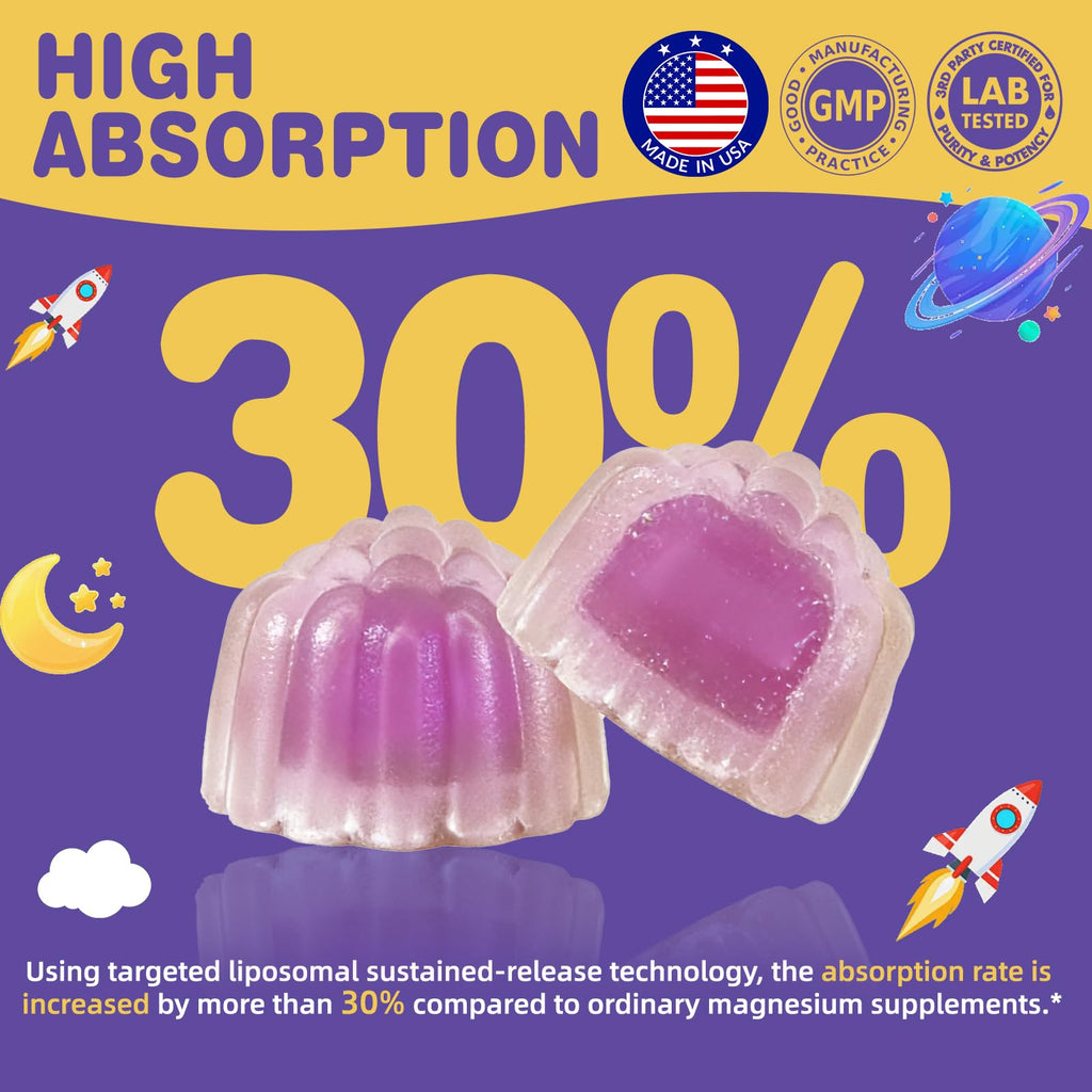 Natural sleep aid magnesium gummies