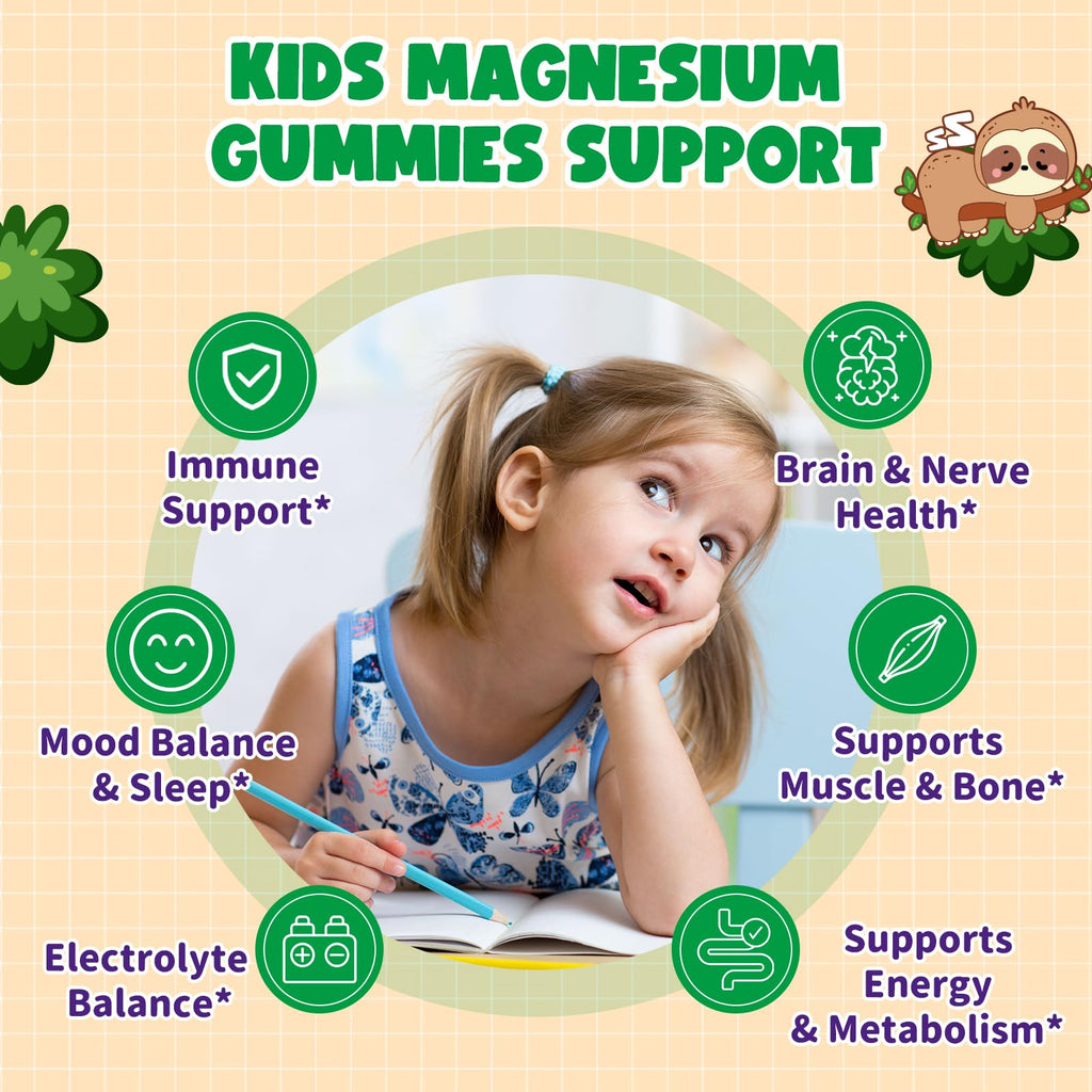 Natural sleep aid magnesium gummies