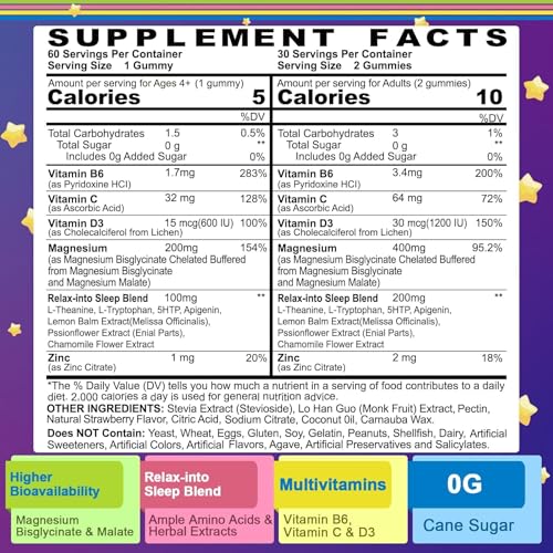 natural sleep aid magnesium gummies