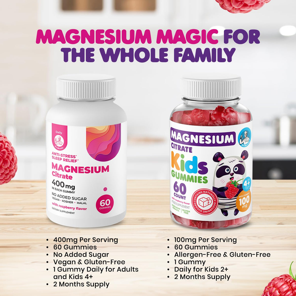 Natural sleep aid magnesium gummies