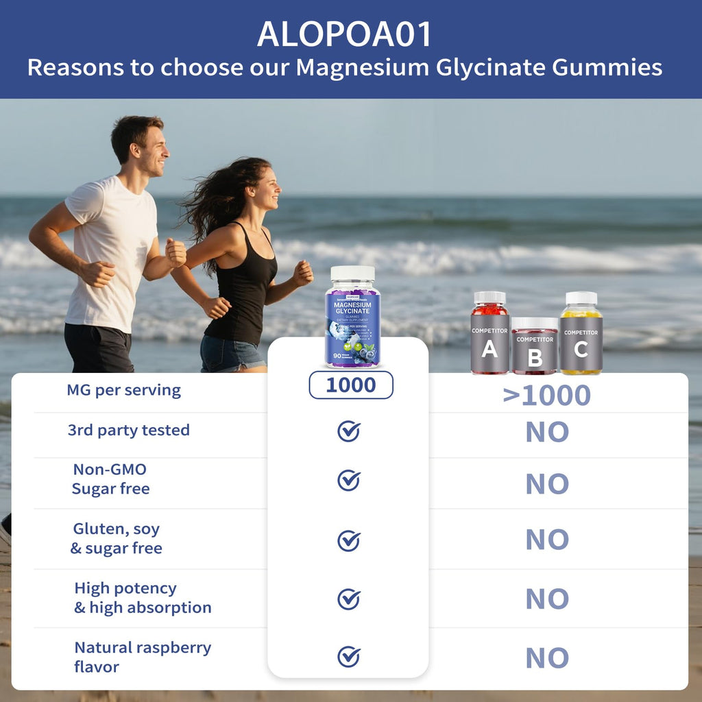 Natural sleep aid magnesium gummies