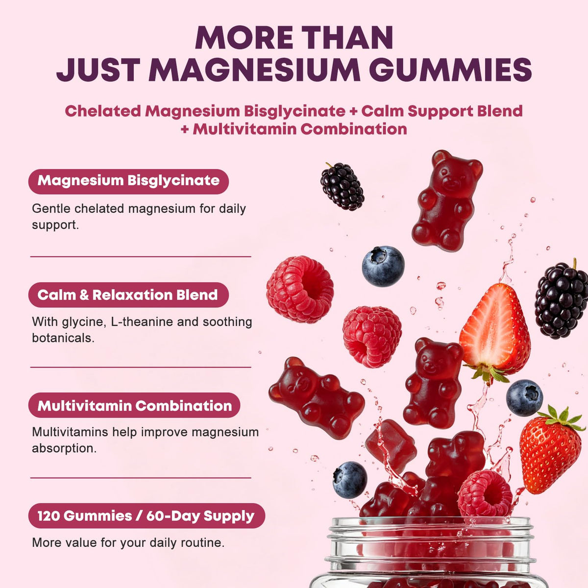 Natural sleep aid magnesium gummies