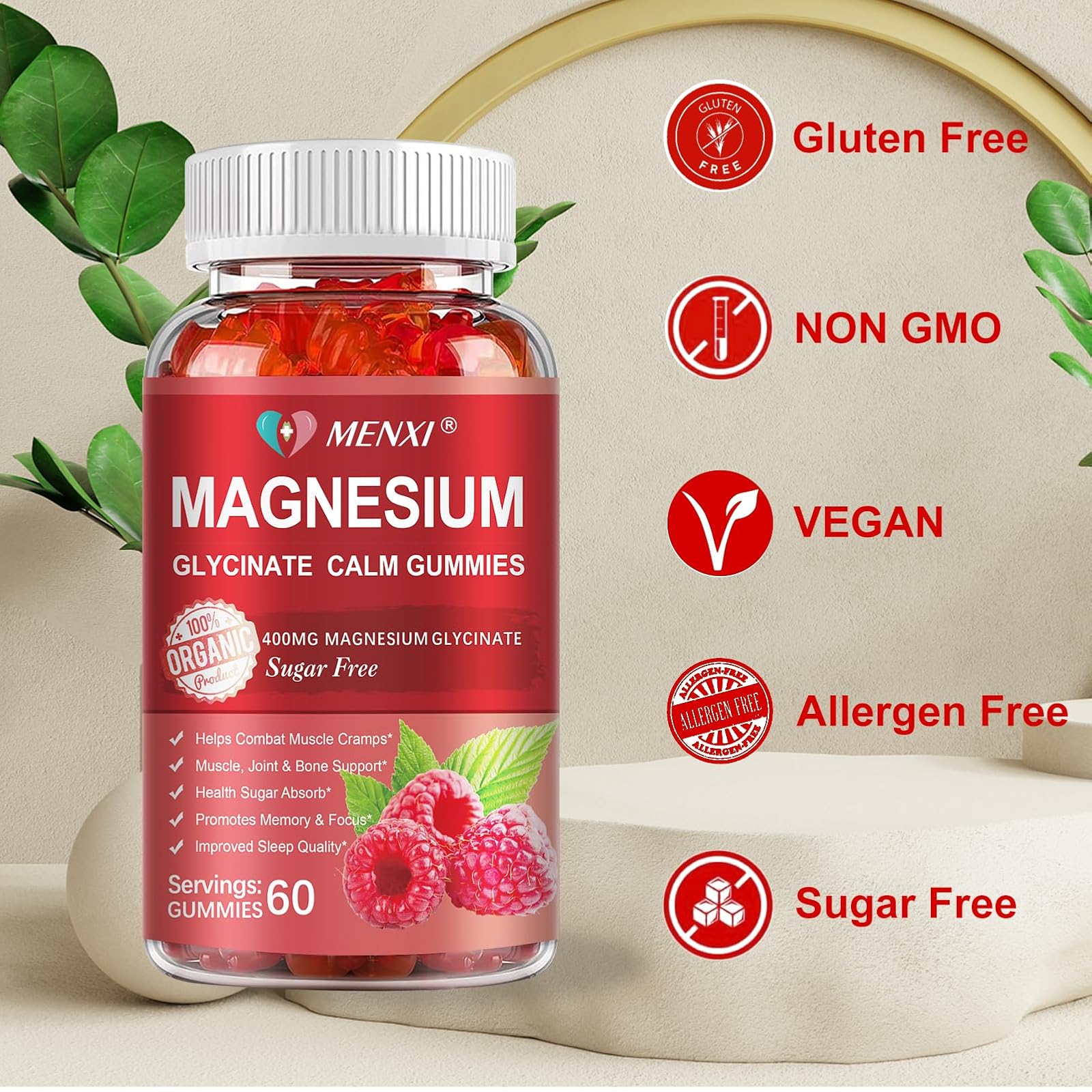 Natural sleep aid magnesium gummies
