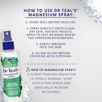 Natural sleep aid magnesium spray