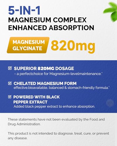 Natural sleep aid magnesium supplement