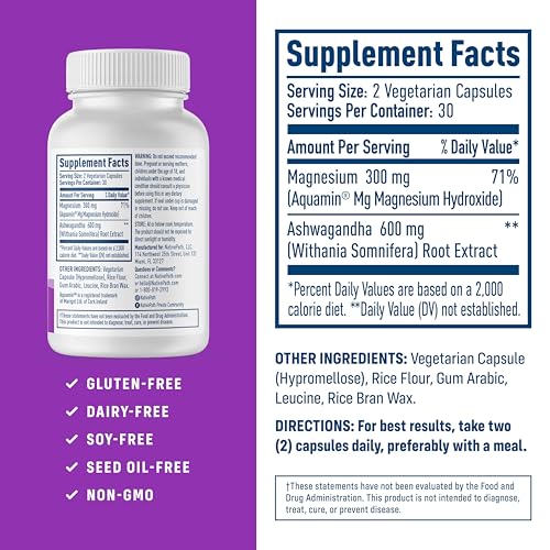 natural sleep aid magnesium with ashwagandha