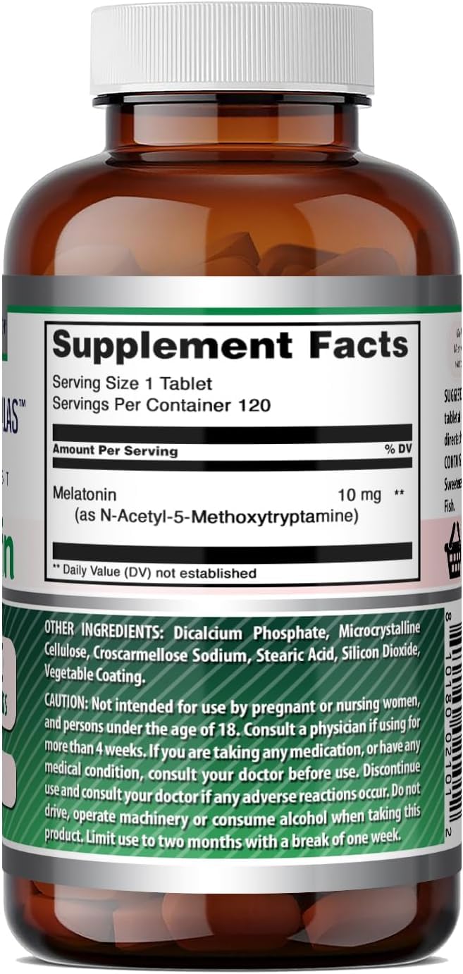 natural sleep aid melatonin 10mg