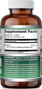 natural sleep aid melatonin 10mg